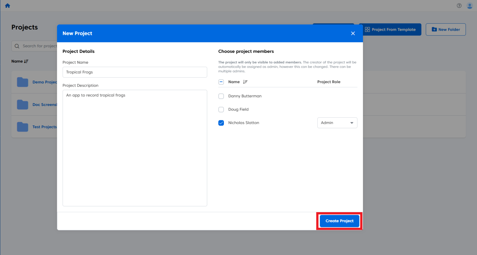 Your First Project - Knowledgebase