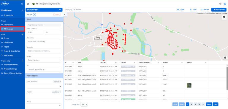 Exporting data - Knowledgebase