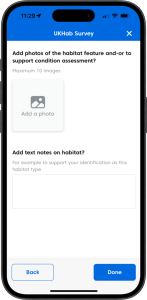 The UKHab Survey App #2 – Completing a full survey – Knowledgebase