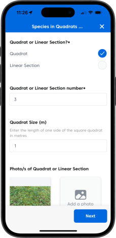 The UKHab Survey App #2 – Completing a full survey – Knowledgebase