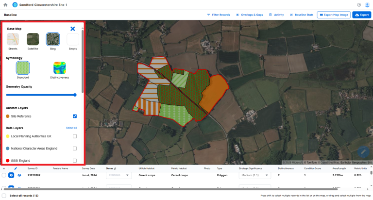 UKHab & BNG #2: Working with baseline data using the map - Knowledgebase