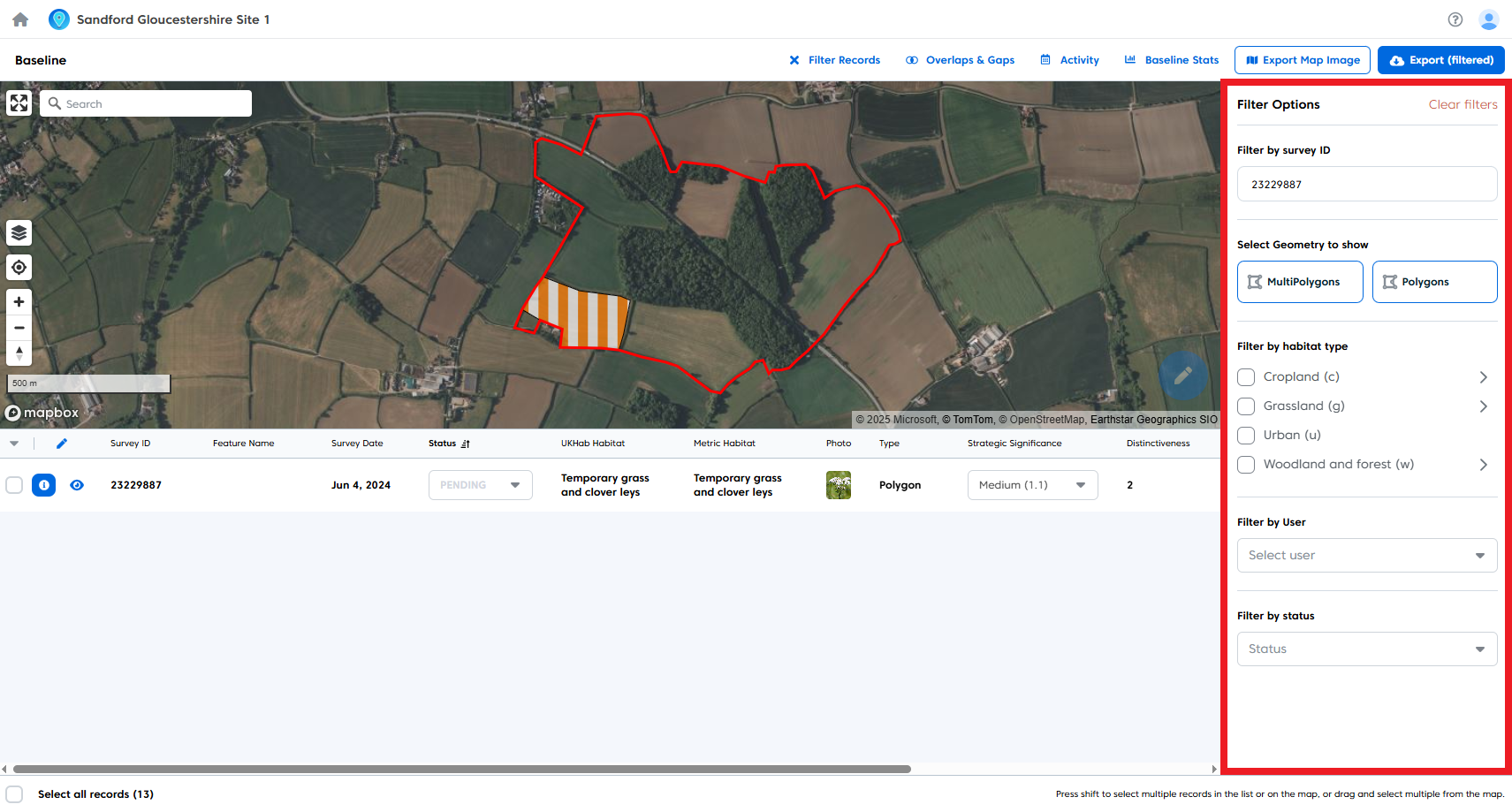UKHab & BNG #2: Working with baseline data using the map - Knowledgebase