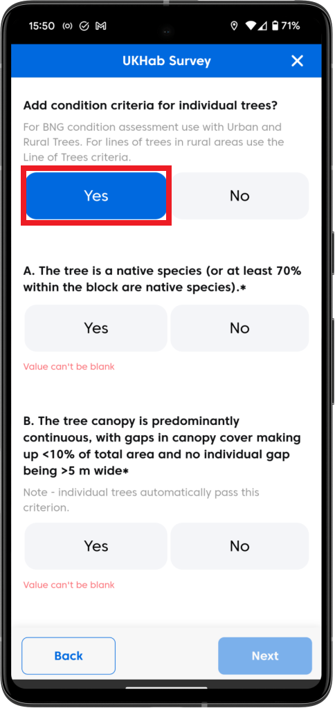 The UKHab Survey - Recording Individual Trees - Knowledgebase